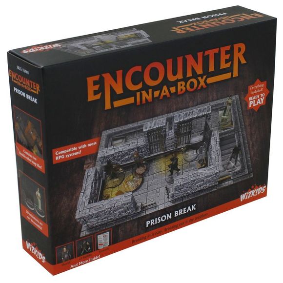 WizKids | Games | Encounter In A Box Prison Break | Poshmark